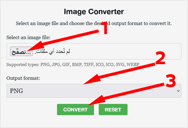 How to Convert Any Image to ICO - imageconverte